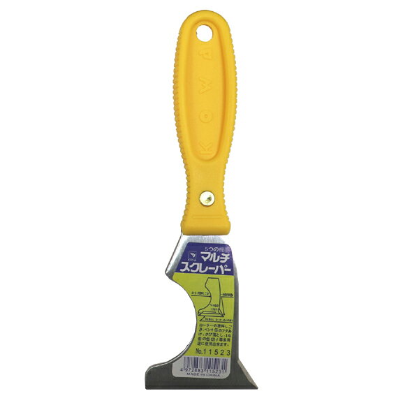 ■ローラーの塗装しごき、ペンキ缶のフタ開け、さび落とし、1斗缶の缶切り等多用途に使用できます。