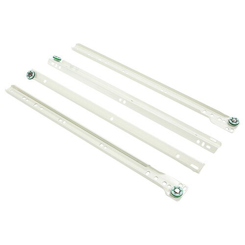 耐荷重：20kg(左右ペア) クリアランス:12.5mm スライド量：319mm 引き残し：81mm 材質：スチール粉体塗装 ＜必要なもの＞ ○ドライバー ○取付けビス：12本（10本）/キャビネット側3本×2、引き出し側3本（2本）×2 ...