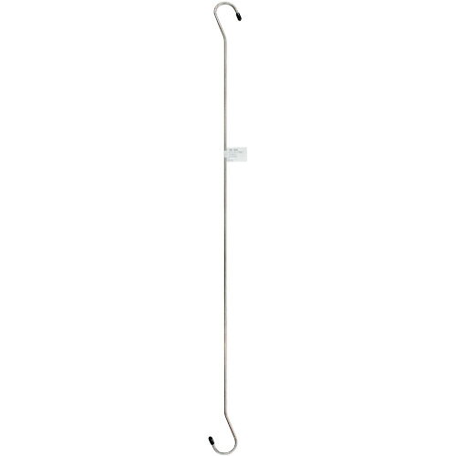 サイズ：6×57×900mm 内径:38Φ 使用荷重:10kg 材質：ステンレスSUS304 ※表示荷重を絶対超えて使用しないでください。 ※極端な衝撃、ねじれた状態で使用すると強度が低下しますのでお避け下さい。