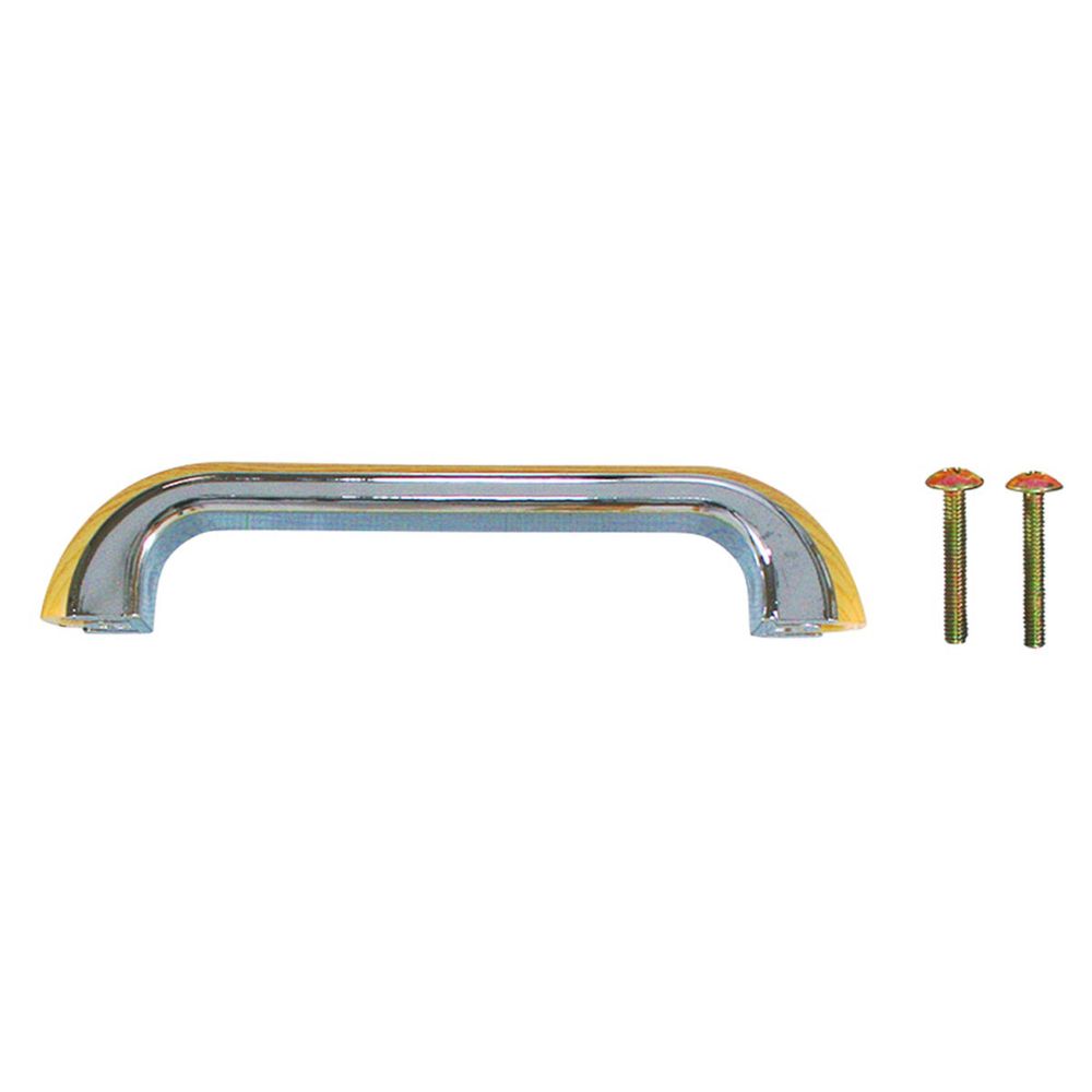 家具用の取手として使用できます木目塗装で木製の扉に最適サイズ：124mm×20mm×25mmビスピッチ101mm規格：124mm適合扉厚：12～21mm用タイプ：裏ねじ止めタイプ付属ネジ：トラスM4×25mmビスの下穴(mm)：5ナラABS...