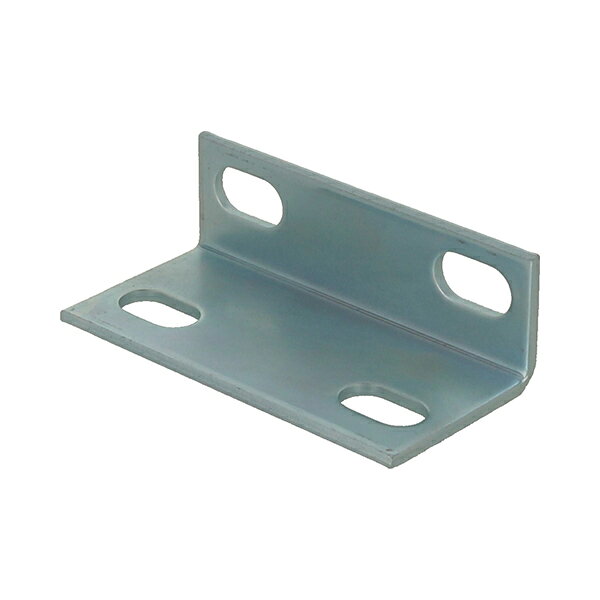 ■Uボルト固定用アングルとして使用 ●サイズ：25×50×90mm（※寸法には公差があります。） ●適合管呼び径：40A ●ねじの呼び：3/8