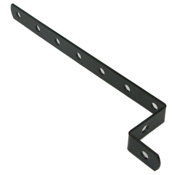 ■さまざまな箇所の補助金物として使用 ●サイズ：幅16mm×長さ193mm×38mm×28mm ●推奨ねじ太さ：ボルト用穴M6