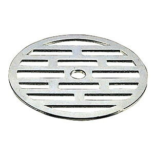 ■排水用の丸目皿。■直径98mm、厚み2.3mm●商品サイズ:幅9.8cm×奥行9.8cm×高さ2.3mm●重量:110g●材質:黄銅