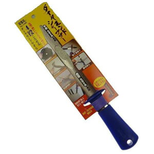 【用途】 包丁・草刈刃・ナタ・鋏・刈込鋏等 ●先端で細かいところまで研げます ●にぎりやすく作業しやすいグリップハンドル