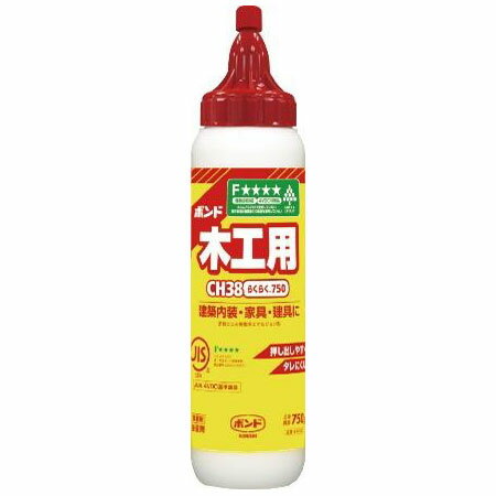 ●塗布後ののびがよく、壁面でもタレにくい。 ●速乾性があり、乾燥後はほぼ透明。 ●木材接着後に切削加工しても刃を傷めない。 【用途】 建築内装木工事（健康住宅対応）、家具・建具の製作 ●木・合板・紙・布・フェルト・パーティクルボード・ハード...