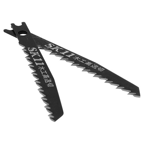 用途 木工高速切用 機能・特徴 木工高速切用です。 本目立で、切れ味・仕上がりが最高です。 仕様 ●2枚入 ●全長：80mm ●山数(インチ当り)：8 ●切断能力：木工高速切：5.0～50mm・合板：5.0～50mm 注意事項 不適切な取り...