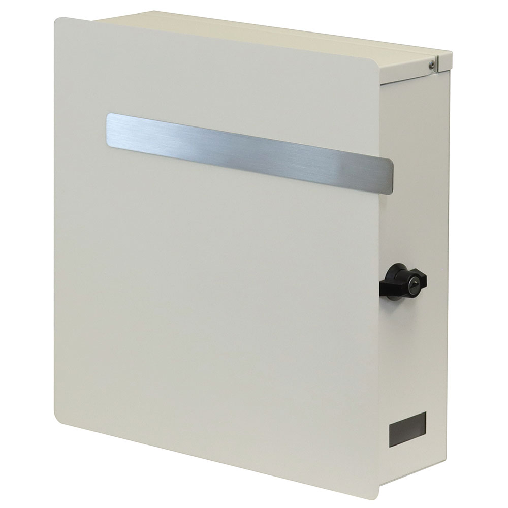 投函可能目安サイズ：ネコポスやレターパックライトが投函可能です。 セキュリティ 鍵付きなので防犯面に安心です。また、スペアキーが1本付属しています。 ひねりタイプ錠 ひねりタイプの鍵を使用しているので、鍵を施錠せずとも扉を閉めておくことが可...