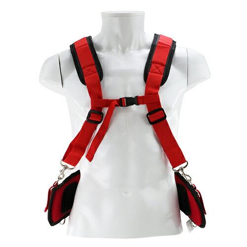 深紅に染まる逸品「紅」シリーズのサポートベルトセットです。腰袋・工具の携帯、腰の負担の軽減。サポートベルトとサスペンダーセットです。裏側メッシュ素材&滑り止め加工です。クッション付きサスペンダーで快適です。サイズ：幅140×高さ800×奥行...