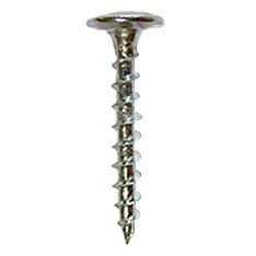 ■大きな座面でしっかり固定 金具止めに最適 ●サイズ：太さ4.2×長さ25mm ●入数：約120本 ●材質：鉄（三価クロメート）