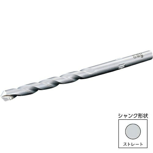 石材用(御影石・大理石・一般石材) 刃先径:8.0mm 有効長:75mm 全長:125mm SBタイプ・ストレートシャンク 振動ドリル用 ■使用する電気ドリルは、ドリルビットの指定のものを使用してください。 ■ドリルビットの着脱は、始動スイ...