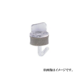 ■トタンの波板を取り付けるのに使用 かさ部がポリカーボネート製で耐熱、耐候性、耐衝撃性に優れています。 波板1枚（655mm×1820mm）の場合、12本程度必要 ●長さ：23mm ●入数：100本 ●材質：フック部・ポリカーボネート、スポ...
