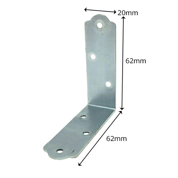 ■ユニクロ金折隅金です。 サイズ：62mm×62mm 幅：20mm 入数：10個
