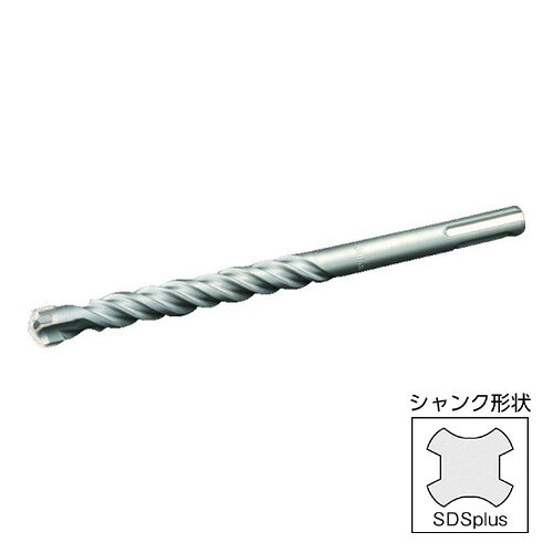 コンクリート＋デッキプレート・モルタル・石材 刃先径:15.0mm 有効長:100mm 全長:160mm UXタイプ・SDSplusシャンク 軽量ハンマードリル用 特長1：刃先にクロス刃を採用したことにより、デッキプレートの貫通が可能 特長...