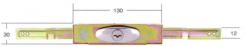 ※コチラの商品は注文個数2個よりの注文になります。 　表示金額は1個単価となります。 シャッター錠　ST-4K メーカー名 三和 アームサイズ シャッター閉　345mm/開　300mm シリンダー サムターン同一キー仕様 ※ディンプルキー仕...