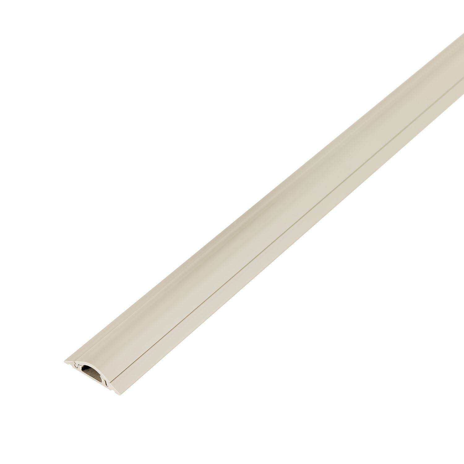 【商品説明】■全長：1m■本体サイズ：1000(H)×30(W)×8(D)mm■重量：125g■適合ケーブル：　・2心並列PVC屋内線×2条　・3心並列PVC屋内線×1条　・ビニール並行線0.75〜1.25mm2×1条■カラー：アイボリー【...