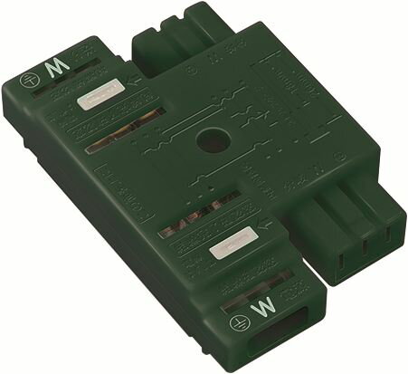 【商品説明】●電線接続チェックで見やすい黄色表示●レーザー印字で明瞭な極表示●電線色確認窓を追加●大きな電線リリースボタン●防塵カバーは1種類で共用可能【仕様】●分岐数:2●色:緑
