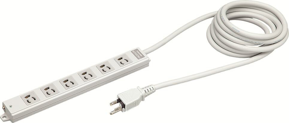【商品説明】●OAタップシリーズには電源表示灯(緑色)とマグネットを標準装備●コンセント部及びプラグ部には耐トラッキング性に優れた樹脂を採用●簡易包装【仕様】●口数:6●ケーブル長:3●タイプ:抜け止め