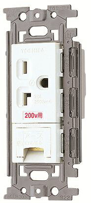 【商品説明】●空間に美しく配合するデザインとみんなが使いやすいカタチと機能を両立させた、東芝配線器具ワイドアイシリーズ。【仕様】●色:ニューホワイト