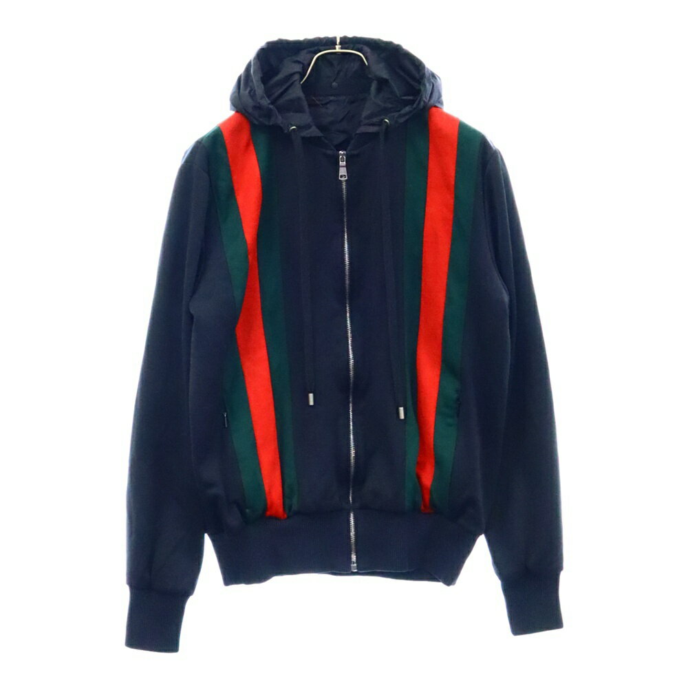 GUCCI ロゴ サイドライン トラックジャケット ブルゾン XS GUCCI ロゴ サイドライン トラックジャケット ブルゾン XS