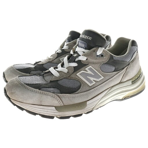 【楽天市場】New Balance(ニューバランス) サイズ:27.5cm M992GR スウェードレザー ローカットスニーカー グレー US9.5/27.5cm【中古】【程度B】【カラー ...