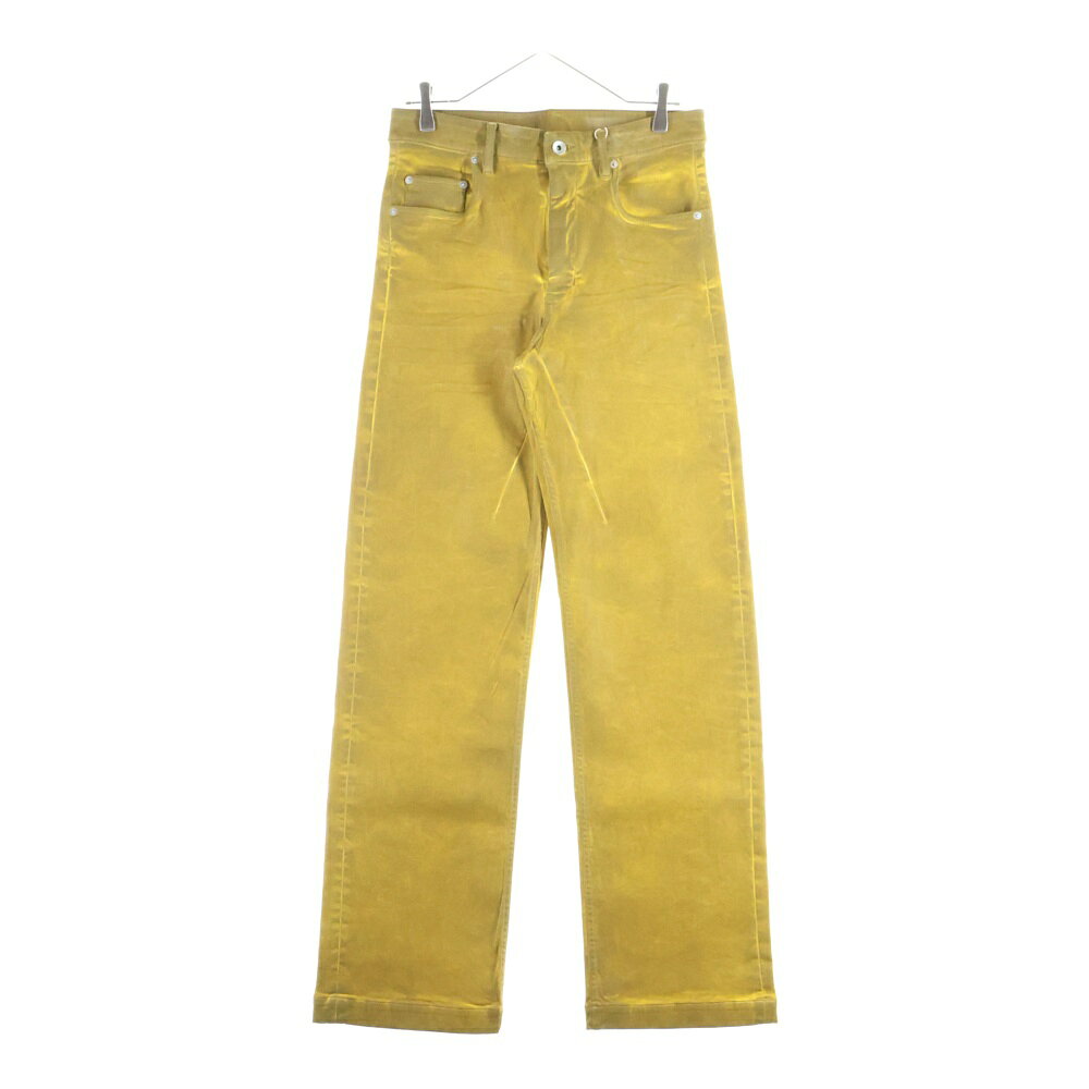 DRKSHDW(ダークシャドウ)GETH JEANS ゲスジーンズ コーティング加工 デニムパンツ イエロー DS02S2305-HSCF ブランド DRKSHDW 品名 GETH JEANS ゲスジーンズ コーティング加工 デニムパンツ ...