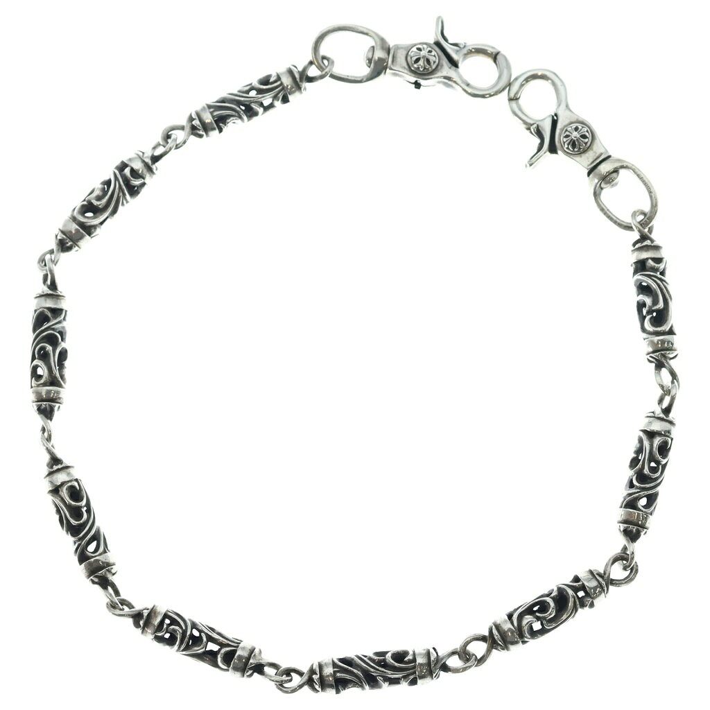 CHROME HEARTS(クロムハーツ)OLD ROLLER LONG-T 2クリップ9LINKロングローラー オールド ウォレットチェーン シルバー ブランド CHROME HEARTS 品名 OLD ROLLER LONG-T 2クリ...
