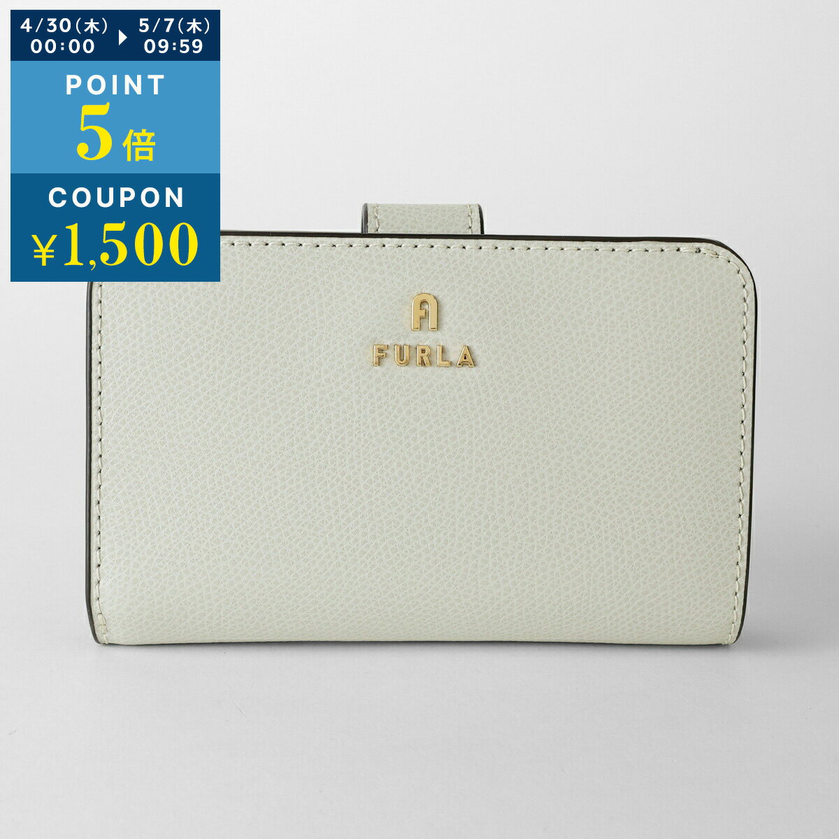 シンプルで取り入れやすいデザインと品質のバランスが良く、通勤から休日まで使いやすい点が魅力のブランド。シンプルで上品なデザインにアイコニックなモチーフの「アーチロゴ」がアクセントになった二つ折り財布。傷や汚れに強いラミネート加工レザーを使用...