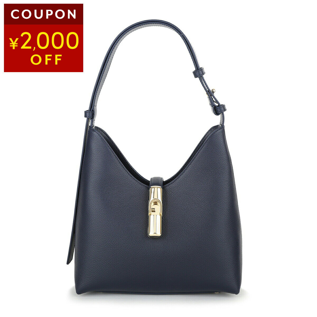 柔らかいカーフレザーの質感が際立つワンハンドルのショルダーバッグ「FURLA GOCCIA SHOULDER BAG S」。なめらかなスムースレザーとプリントカーフスキンのコンビ素材が、優しいフォルムと自然な佇まいを演出します。トップの開口...