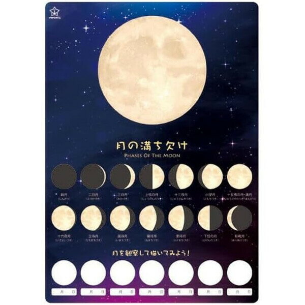 商品名下敷き LIMEX ライメックス B5 月の満ち欠け 星座 宇宙 新素材 石灰石 耐水 エコ リサイクル SCGs 西敬説明地球にやさしい新素材! 石灰石から生まれた「LIMEX (ライメックス)」を使用♪オモテ面は月の満ち欠け、ウラ...