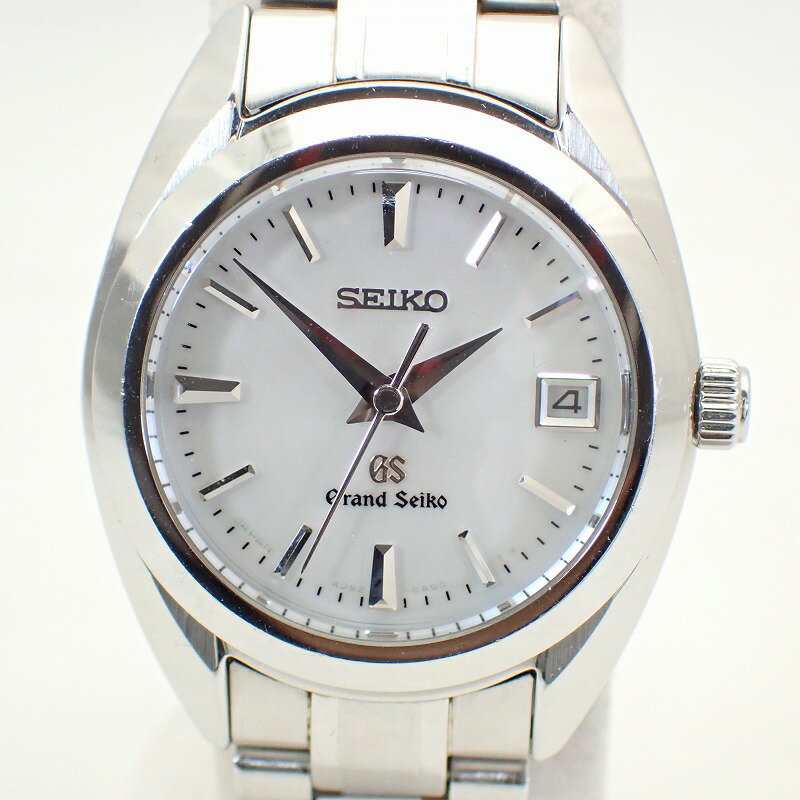 ブランド：セイコー【SEIKO】商品名/型番：グランドセイコー レディースクォーツ ＊STGF075程度（ランク）：ABムーブメント：クオーツ保証期間：6か月素材：SSケース幅（竜頭除く）：25.5mmブレスの長さ：　16cm（+3コマ付き...