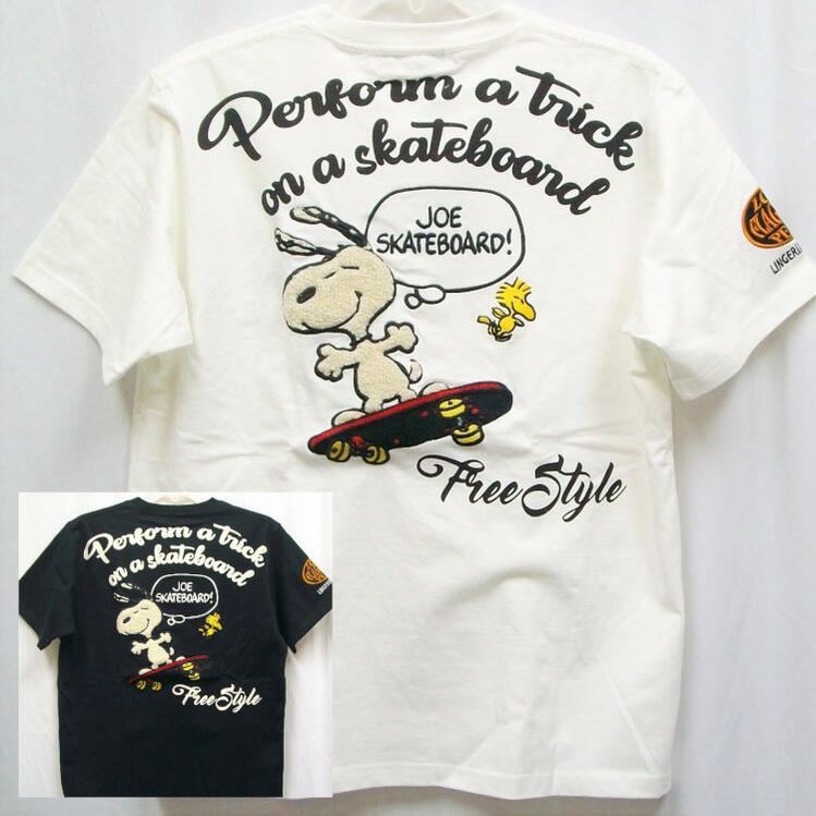 楽天市場】スヌーピー Tシャツ(柄刺繍)(トップス|メンズ 楽天市場】スヌーピー Tシャツ(柄刺繍)(トップス|メンズ