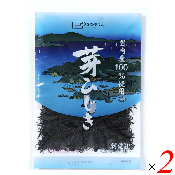 創健社 芽ひじきは、春先に採れた国内産の良質な芽ひじきの中から形の良いものを選び、ていねいに蒸し上げた乾燥ひじきです。 ひじきには現代人に不足しがちな食物繊維や鉄、カルシウム、マグネシウム、葉酸が含まれています。いつもの食卓においしい栄養を...