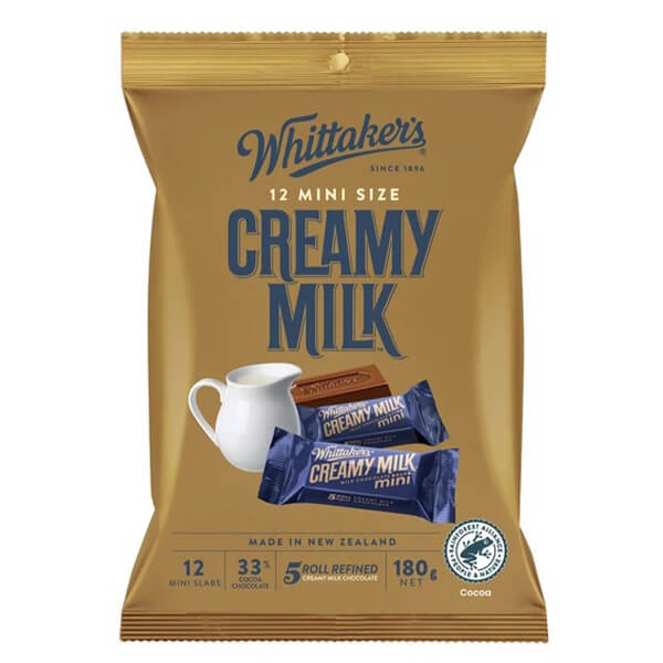 Whittaker's ウィッタカー クリーミーミルクチョコレートは、ニュージーランドの国民的チョコレート。 定番のクリーミーなミルクチョコレート（カカオ33%） 1袋に個包装で12枚入り ＜Whittaker's ウィッタカーについて＞ ...