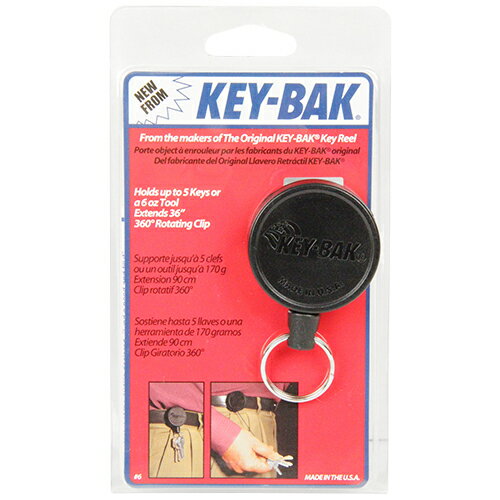 用途キーバックリール。ベルトクリップは360度回転するので、よりスムーズ＆静かにコードを引き出すことが可能です。仕様1●伸縮耐荷重：170g。●コード長：90cm。●固定方式：360度回転・ベルトクリップ。材質1●コード素材：ポリエステルケ...