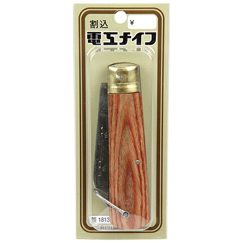 用途電気工事。握りやすいグリップです。仕様1●グリップ部：茶。●割込。●折りたたみ時全長：110mm。