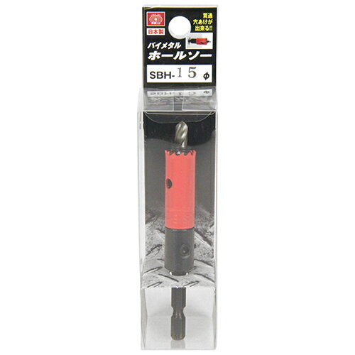 用途一般鋼(鉄)・木材・塩ビ・石膏ボード等への穴あけ作業。ツバ無しタイプなので、貫通穴あけ作業でも使用可能です。刃先にはM42コバルトハイス鋼を採用し、切れ味、耐久性抜群です。不等ピッチ刃を採用することで、穴あけ時の振動を抑え効率よい穴あけ...