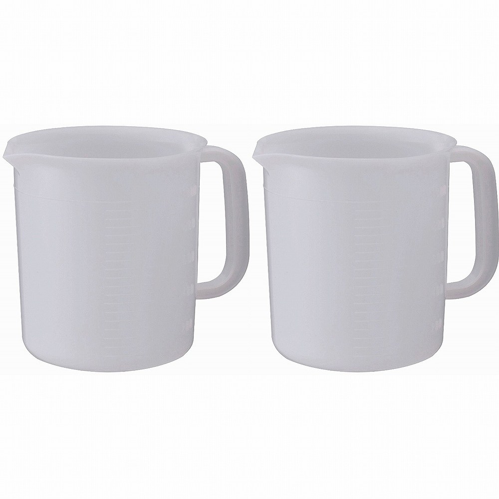 ハンディ・クラウン - ポリビーカー(1L) 特長 ●液体の小分けに最適です。●持ち運びに便利な取手付き。 仕様 ●本体：PP ご注意 ●用途以外に使用しないでください。ハンディ・クラウン - ポリビーカー(1L) 特長 ●液体の小分けに最...