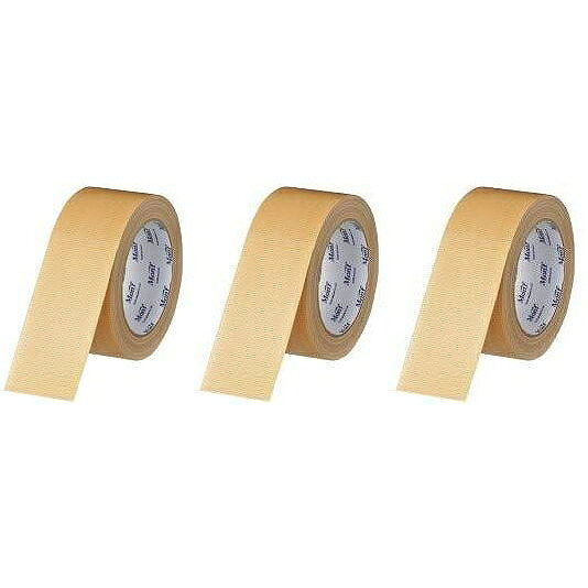 古藤工業 - Monf 梱包用音が静かな 布テープNo8003(50mm×25m) 特長 ●テープを引き出す音が出にくい布テープ。●引き出す力も軽いため作業しやすく、段ボールの梱包や各種包装用の一般梱包に使用頂けます。 仕様 ●粘着剤：天然...