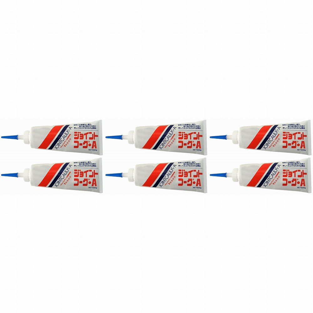 ヤヨイ化学販売 - ジョイントコークA ライトグレー(500g) 特長 ●天井・壁面のコーナー、ドア枠、窓まわりのコーキング。●クロス・塗料の剥がれ防止。●クロス・塗料の美装仕上げ。 仕様 ●主成分：変成アクリル樹脂 ご注意 ●使用温度範囲...