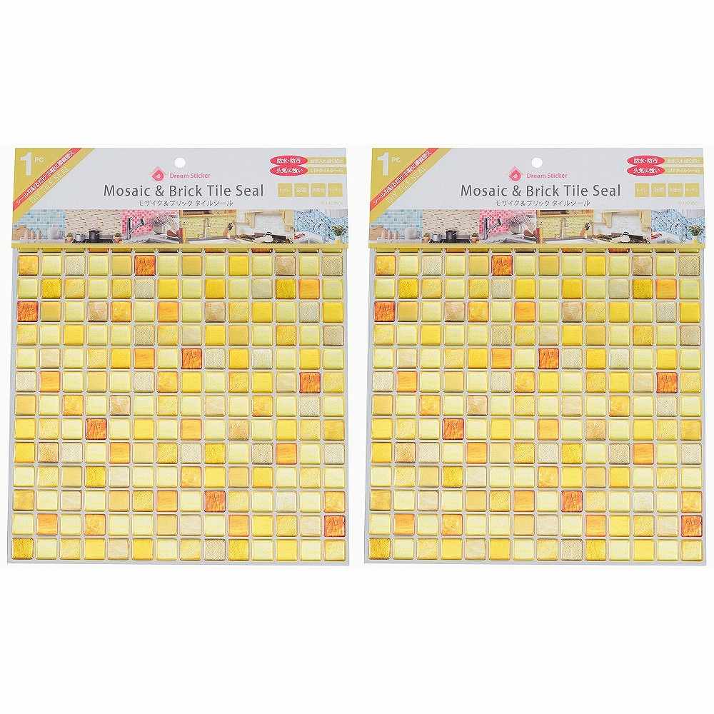 マスターリンクス - Dream Sticker モザイクタイルシール サンドストーン(310mm×310mm×1mm) - TS-2107-BST-1 特長 ●本製品は、透明で滑らかな本物のガラスタイルの雰囲気を再現しています。●キッチン...