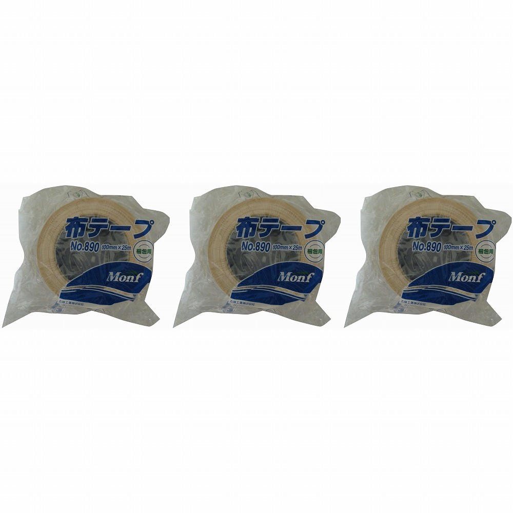 特長●識別、梱包、ライン用などに使用する布テープです。●エコノミータイプのお求めやすい布テープです。用途仕様●色：ダンボール●幅(mm)：100●長さ(m)：25●厚さ(mm)：0.22仕様2●粘着力：4.5N/10mm●引張強度：47N/...