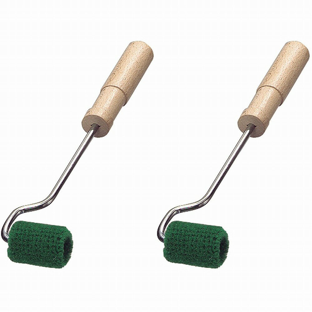 大刷毛製造 ｢FRP-Gローラー｣積層・脱泡兼用 径24φ 1.5インチ セット 特長 樹脂塗布と脱泡兼用のFRPローラーです。樹脂をムラなく含浸させるのに特に効果的です。大刷毛製造 ｢FRP-Gローラー｣積層・脱泡兼用 径24φ 1.5イ...