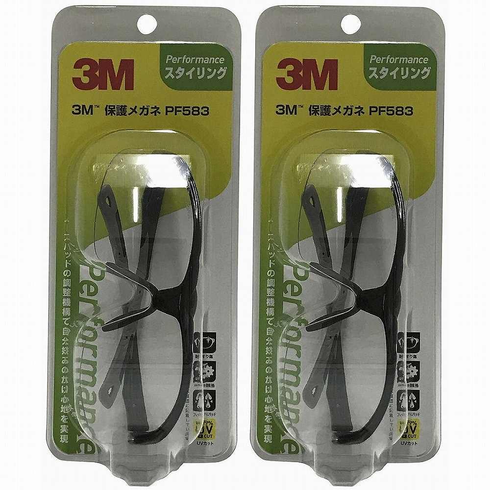スリーエムジャパン(3M) - 保護メガネ パフォーマンス - PF583 特長 ●日本人の顔の形状にするフレームを採用しています。●レンズ面の周りのクッションパッドが密着し、隙間からの飛散物の侵入を軽減します。●研磨作業、木材切断作業、固...