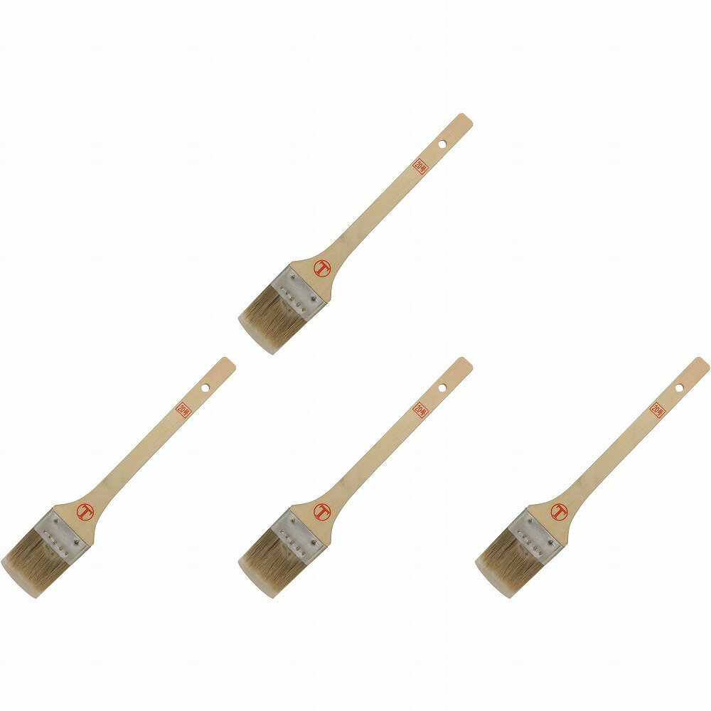 大刷毛製造 徳用 目地刷毛 豚毛 平 白 20号 特長 ●豚毛を使用。●馬毛より硬く弾力性があり、耐水・磨耗に強い。●目地・サッシ用刷毛。 仕様 ●素材：豚毛 ご注意 ●使用前には、手で必ず不要な毛をはらってください。●ご使用の塗料・塗装条...