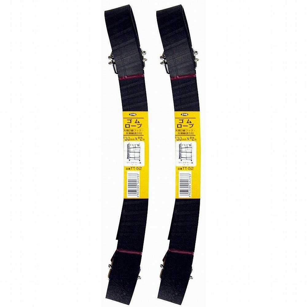 ユタカメイク - チューブロープ金具付(線送りフック＋1本線送り) (30mm×2m) - TT-52 特長 ●自転車やバイクの荷物固定等に。 仕様 ●?再?利?用?タ?イ?ヤ?チ?ュ?ー?ブ?、?鉄 ご注意 ●取り扱い説明書に記載されてい...