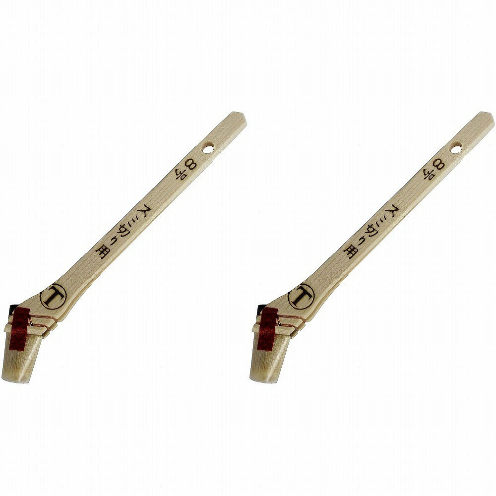大刷毛製造 隅切 筋違 白 8号 特長 ●山羊毛を使用。●腰があり耐久性に優れる最高級品。●最も細めの入隅箇所にもピッタリ。 仕様 ●素材：山羊毛 ご注意 ●使用前には、手で必ず不要な毛をはらってください。●ご使用の塗料・塗装条件により、本...