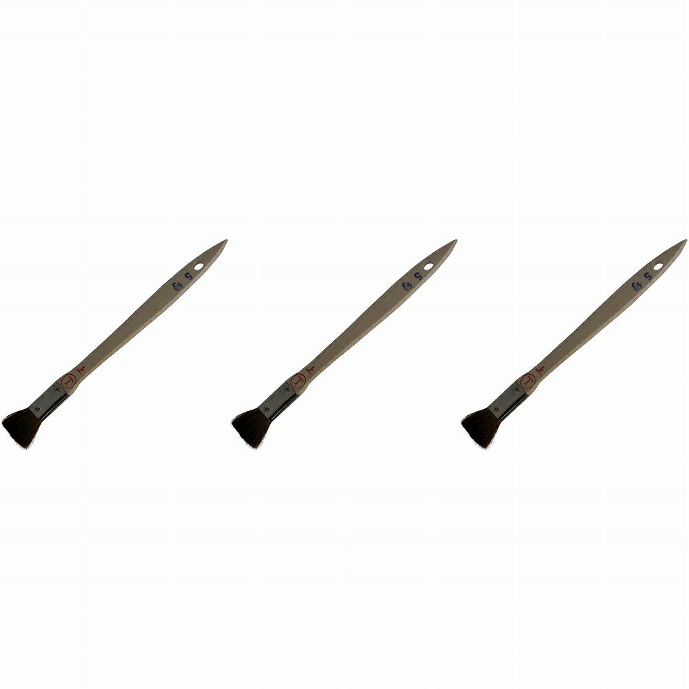 大塚刷毛 - シマ毛 金巻刷毛 上 平 茶 5号 特長 ●馬毛を使用。●ビロ-ドの様で一番ソフトで、きめ細やかな仕上がりに。●補修や部分塗装から小物や工作用まで、きめ細やかな仕上げに役立ちます。 仕様 ●素材：馬毛 ご注意 ●使用前には、手...