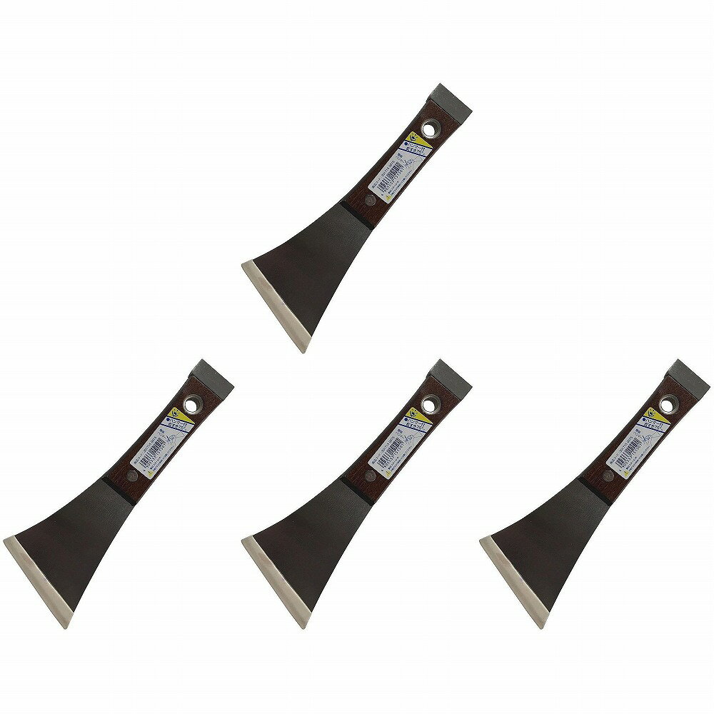 ハンディ・クラウン - ハンマー付皮すき Y型(75mm) 特長 ●ケレン等の下地処理に。 仕様 ●刃：スチール●柄：自然木●金具：ステンレス ご注意 ●本来の用途以外には使用しないでください。●こどもの手の届かないところに保管してください...