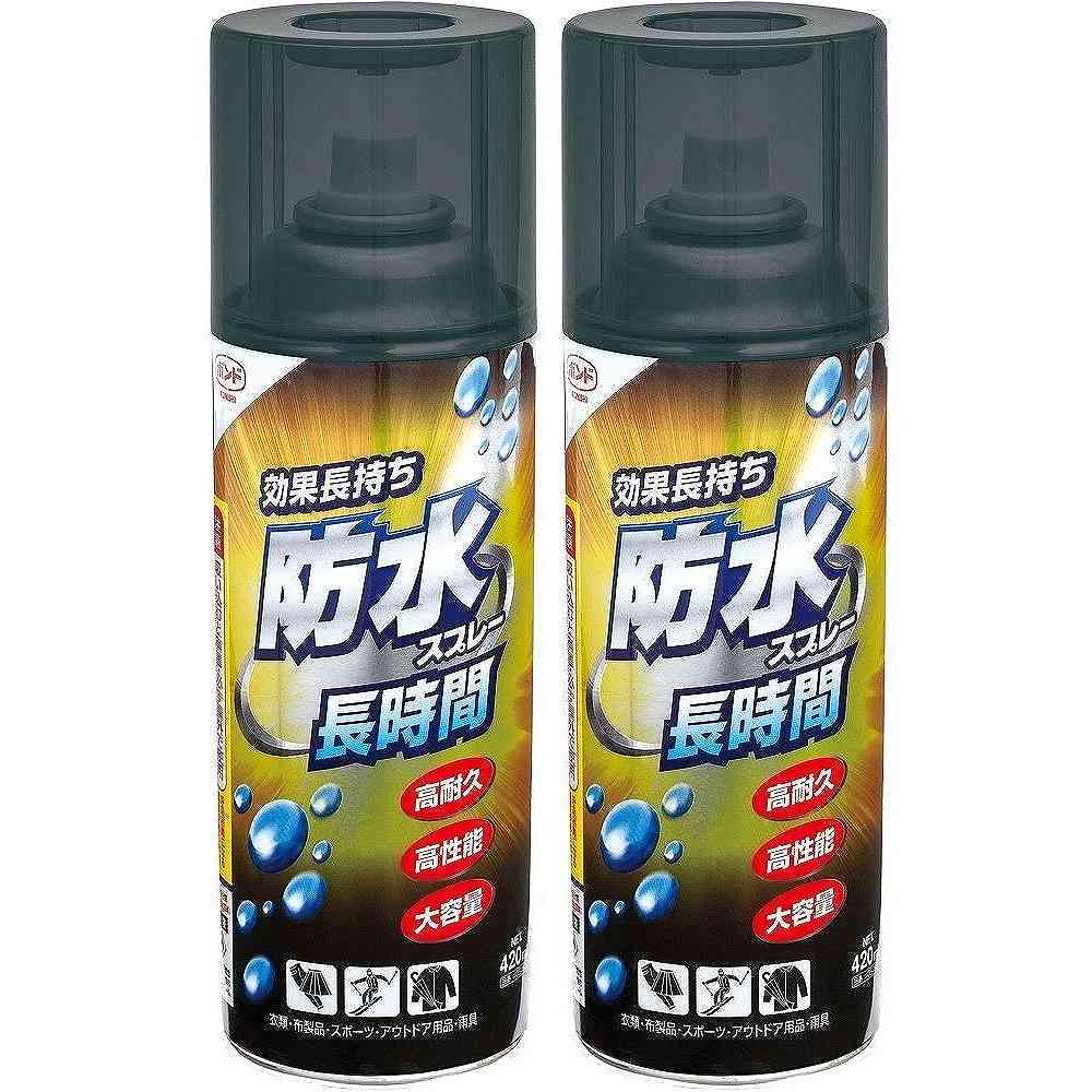 コニシ - ボンド 防水スプレー 長時間(420ml) 特長 ●フッ素とシリコーンの力で長期間はっ水効果が持続。●雨が多い日やアウトドアに最適で大容量。●スポーツウェア・レインコート・アウトドア用品・バッグ・傘などの繊維製品の防水・防汚に。...