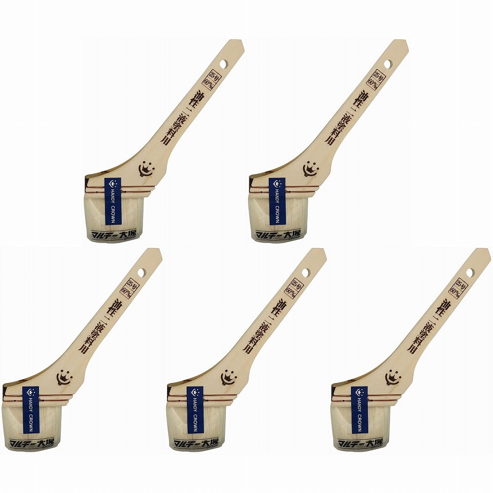 ハンディ・クラウン - Prospec 油性・二液 塗料用刷毛(60mm) 特長 ●ウェーブ繊維を混毛しており、化繊刷毛でも含みが良く、作業性抜群。●ほど良いコシ感で、長時間作業でも疲れ難い。 仕様 ●毛材：山羊毛、化繊●柄：木 ご注意 ●...